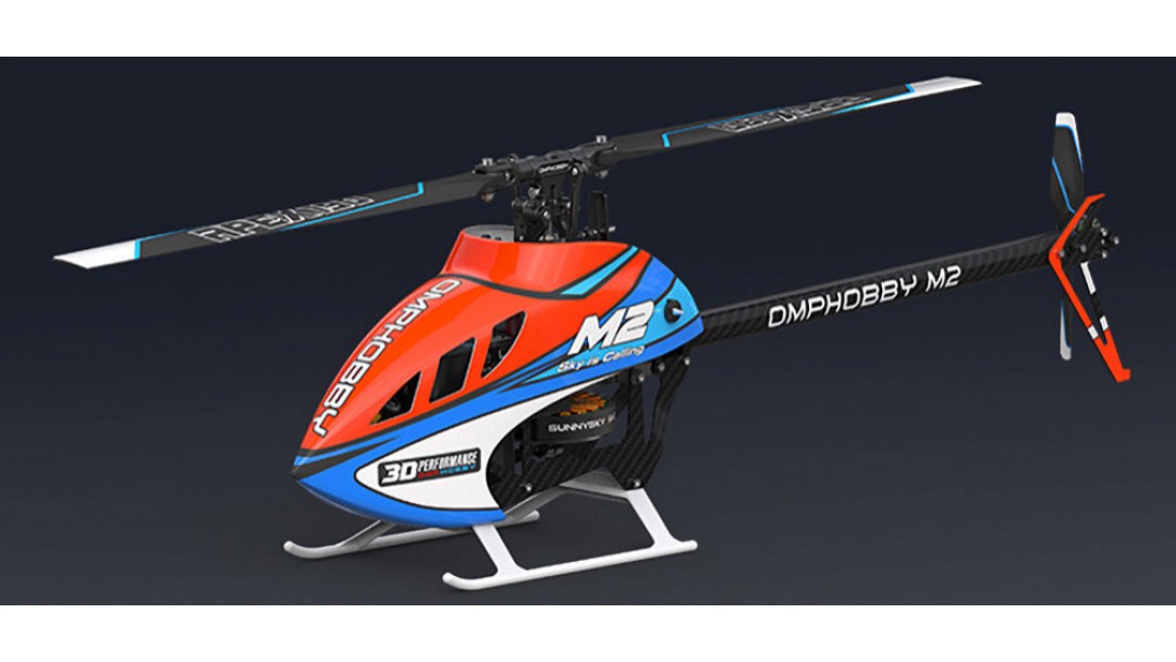 OMP Hobby M2 v3 PRO RC Helicopter BnF (Cosmic Orange) OMP-M2-V3-O