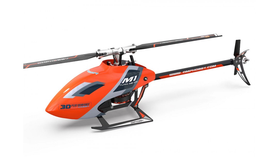 OMP Hobby M1 EVO SFHSS RC Helicopter - Charm Orange OMP-M1-EVO-SFHSS-O