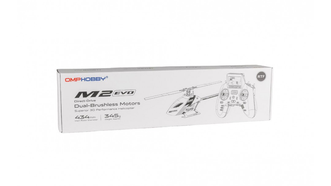 OMP Hobby M2 EVO RTF RC Helicopter Charm Orange OMP-M2-EVO-RTF-OShop ...